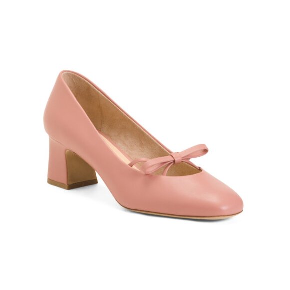 Dee Ocleppo | Other | Dee Ocleppo Black Zion Leather Pumps With Bow ...